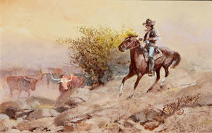 Russ Vickers (1923 – 1997) – Taos and Santa Fe Painters